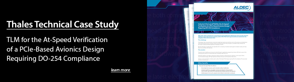 The Design Verification Company - Aldec, Inc