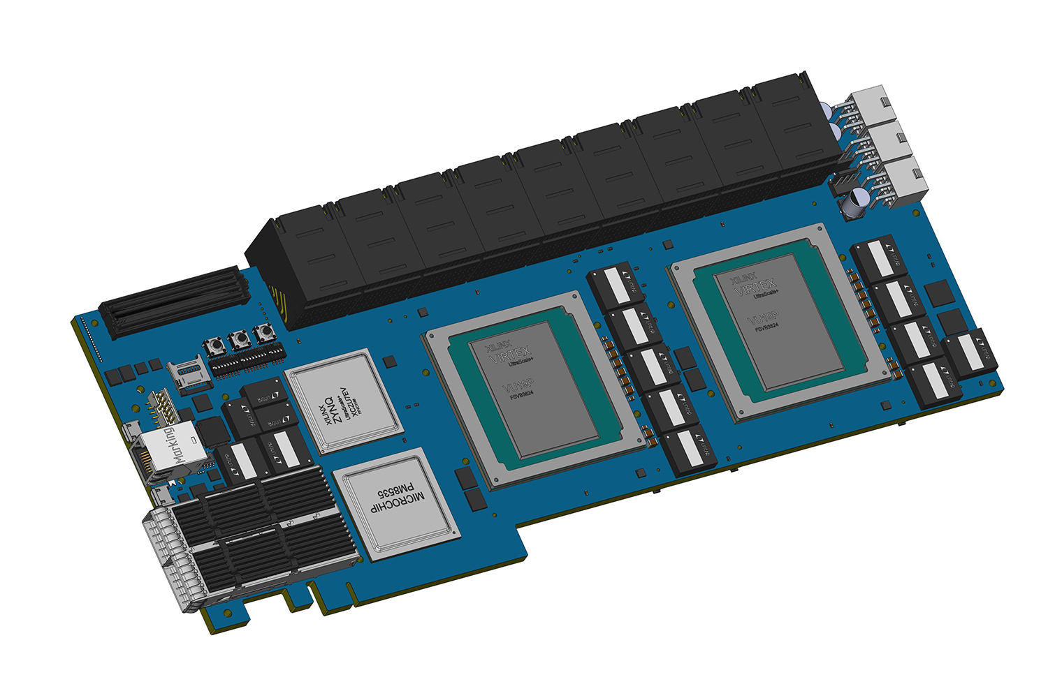 Virtex UltraScale+ VU19P & ZU7EV Prototyping Board | Aldec